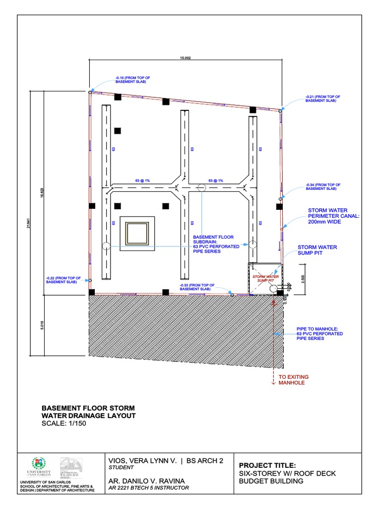 Vios - Task6and7 - Sump Pit and Calculations | PDF | Drainage | Earth ...