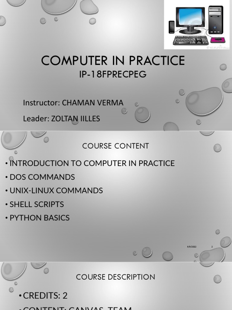 Cip 1 1 PDF | Download Free PDF | Printer (Computing) | Operating System