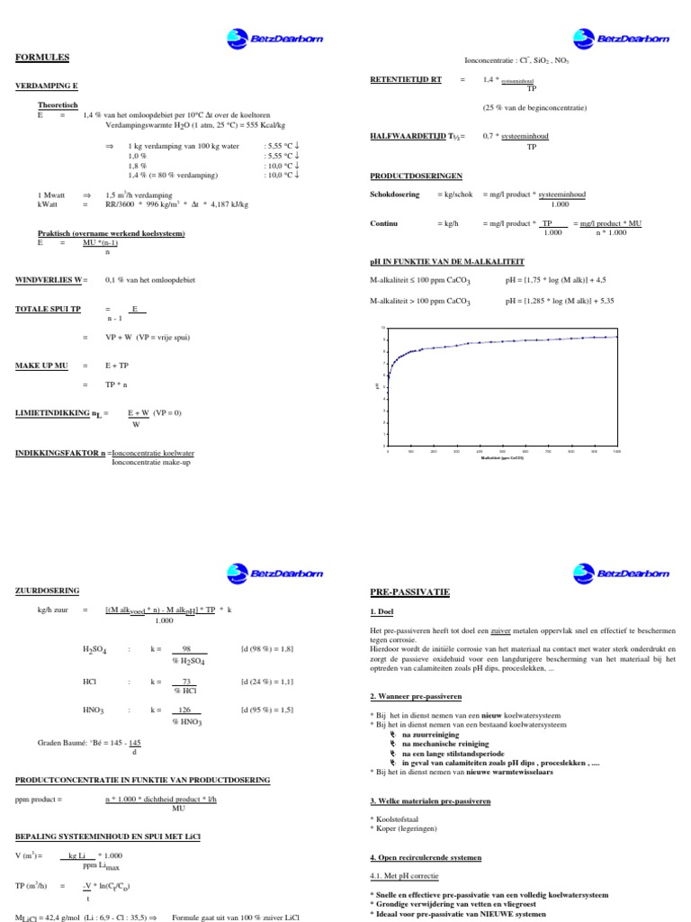 Betz Dearborn - Cooling Minimanual PDF | PDF
