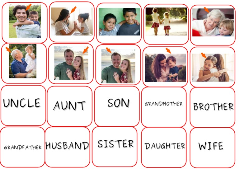 Memory Game Family Efl1 | PDF