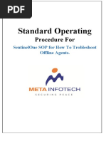 Troubleshooting SentinelOne Agent Offline | PDF | Command Line Interface | Computer Science