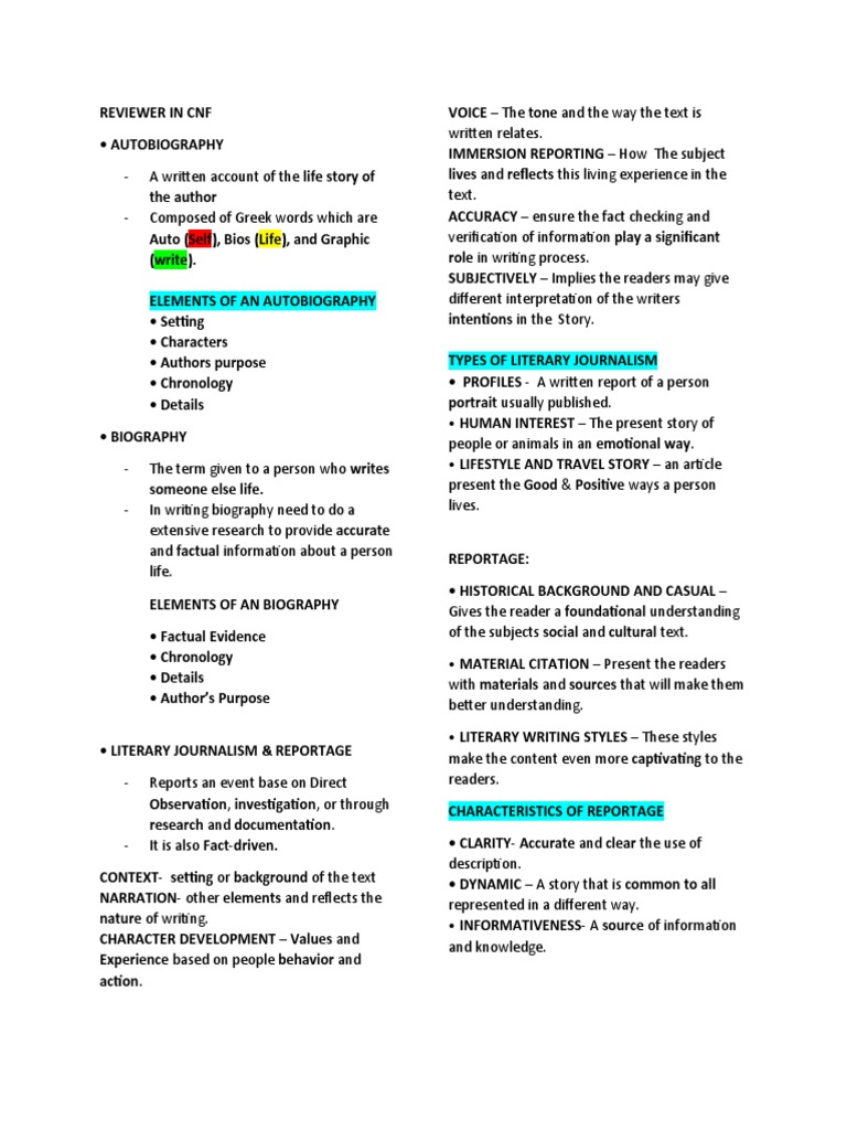 Reviewer in CNF (QUATER 2) | PDF | Narrative | Persuasion