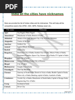 Classification of Indian Cities for HRA | PDF