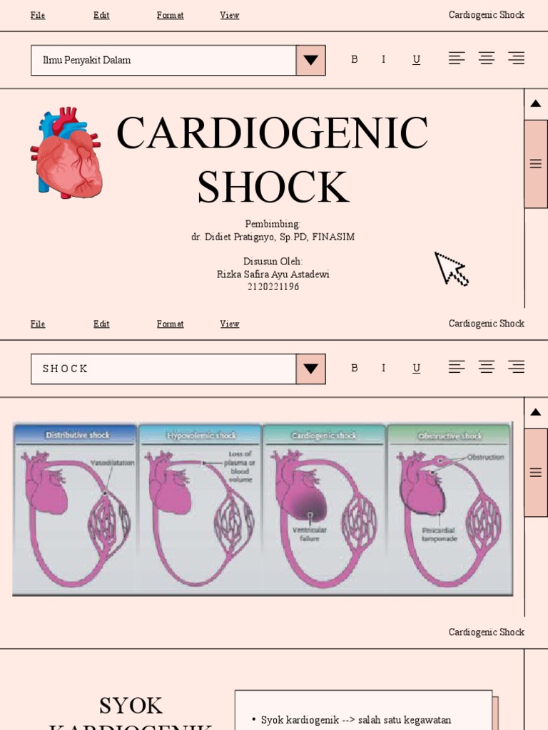 syok kardio.pptx | PDF