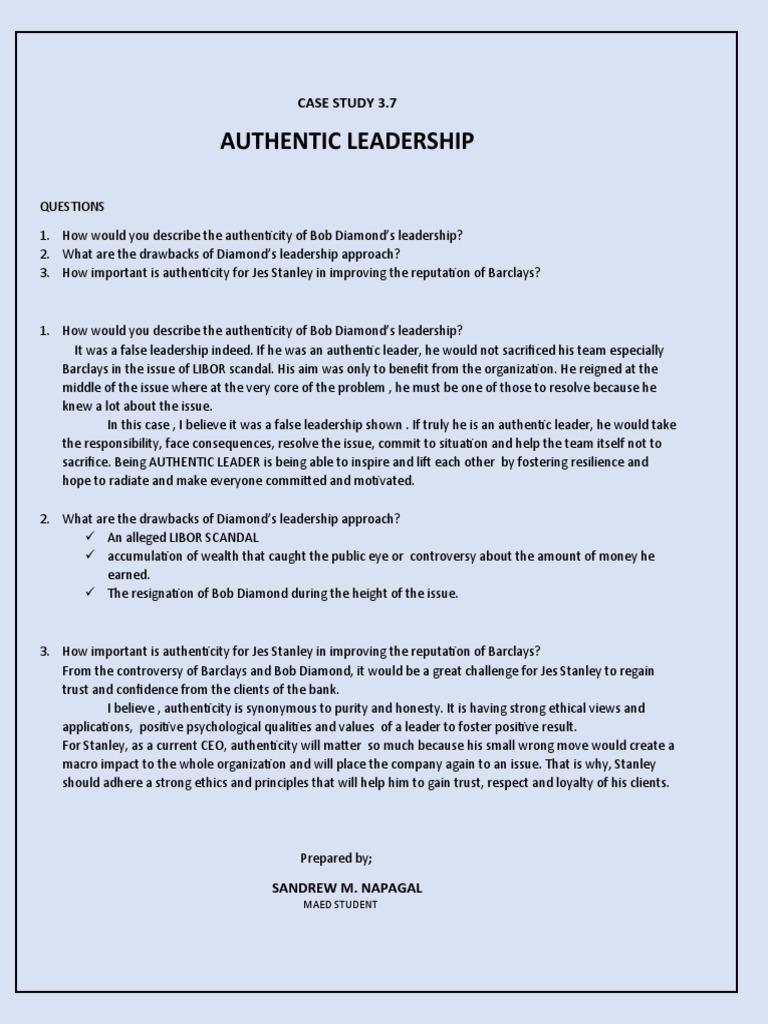 Case Study - Mem 208 | PDF