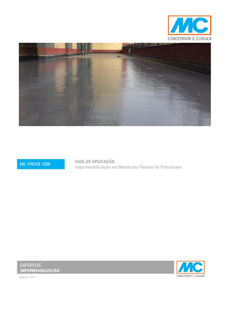 Guia de Aplicacao - MC Proof 2200 - 11 - 21 | PDF | Argamassa ...