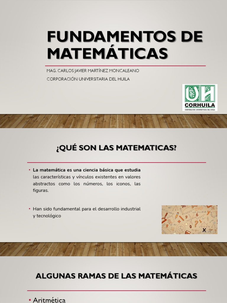 Fundamentos de Matemáticas | PDF