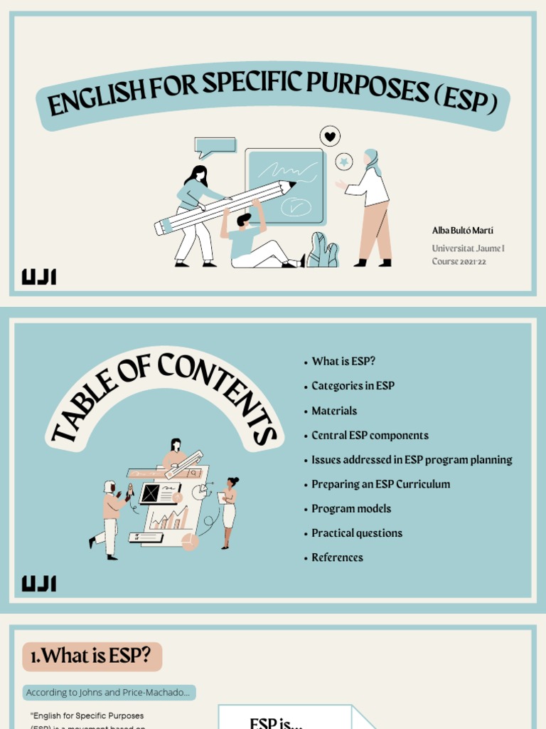 Task 1 ESP Alba Bultó | PDF | English As A Second Or Foreign Language | Curriculum