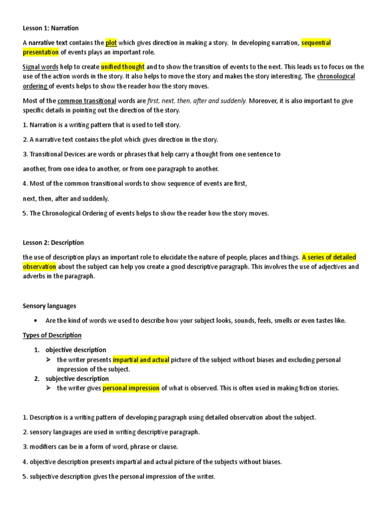 RWS Reviewer | PDF | Definition | Argument