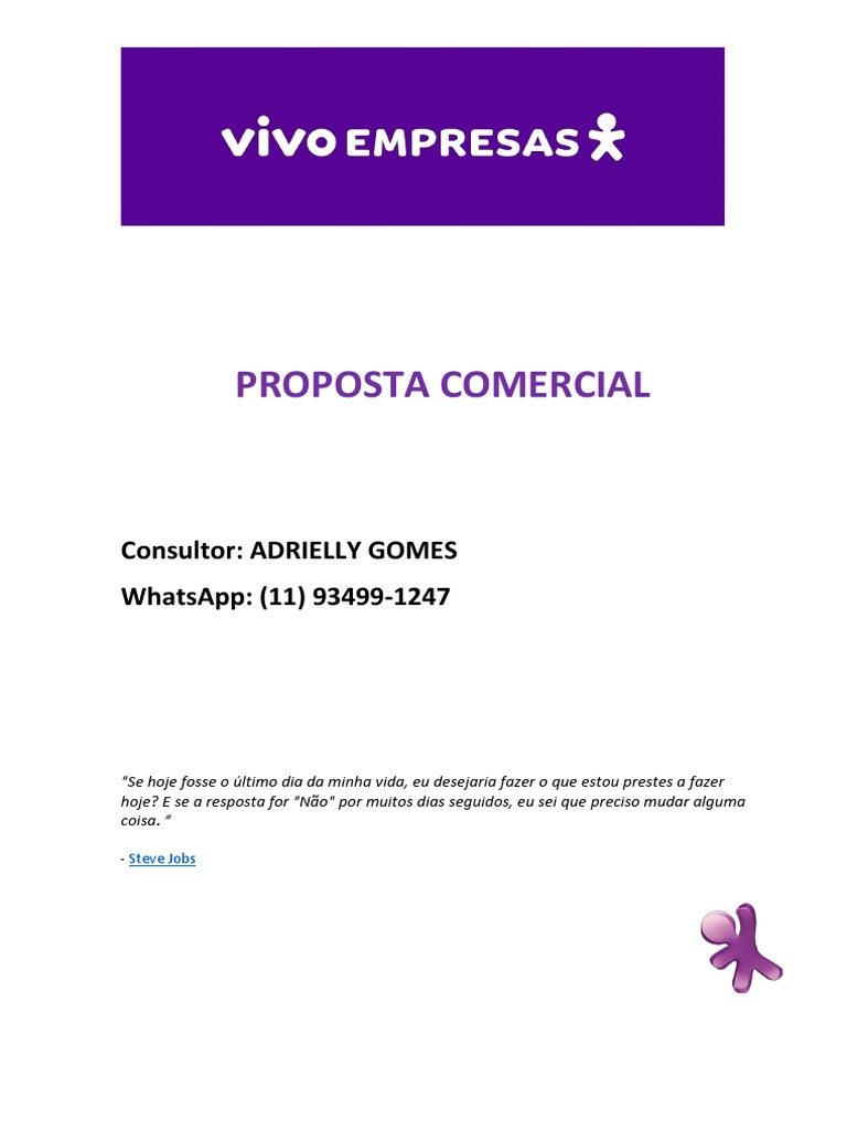 Proposta Comercial VIVO EMPRESAS. (DANILO) PDF | PDF