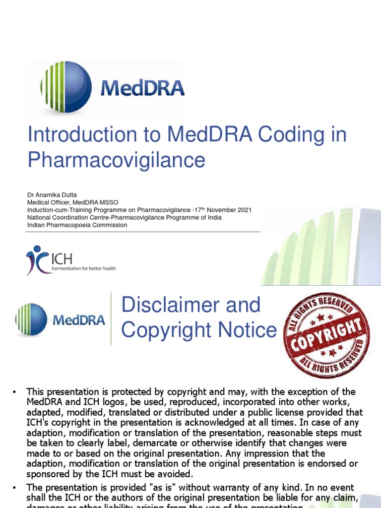 MedDRA Coding in Pharmacovigilance PDF | PDF | Clinical Medicine | Medicine