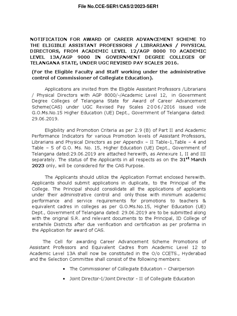 2 - CAS 13A Notification Approved | PDF