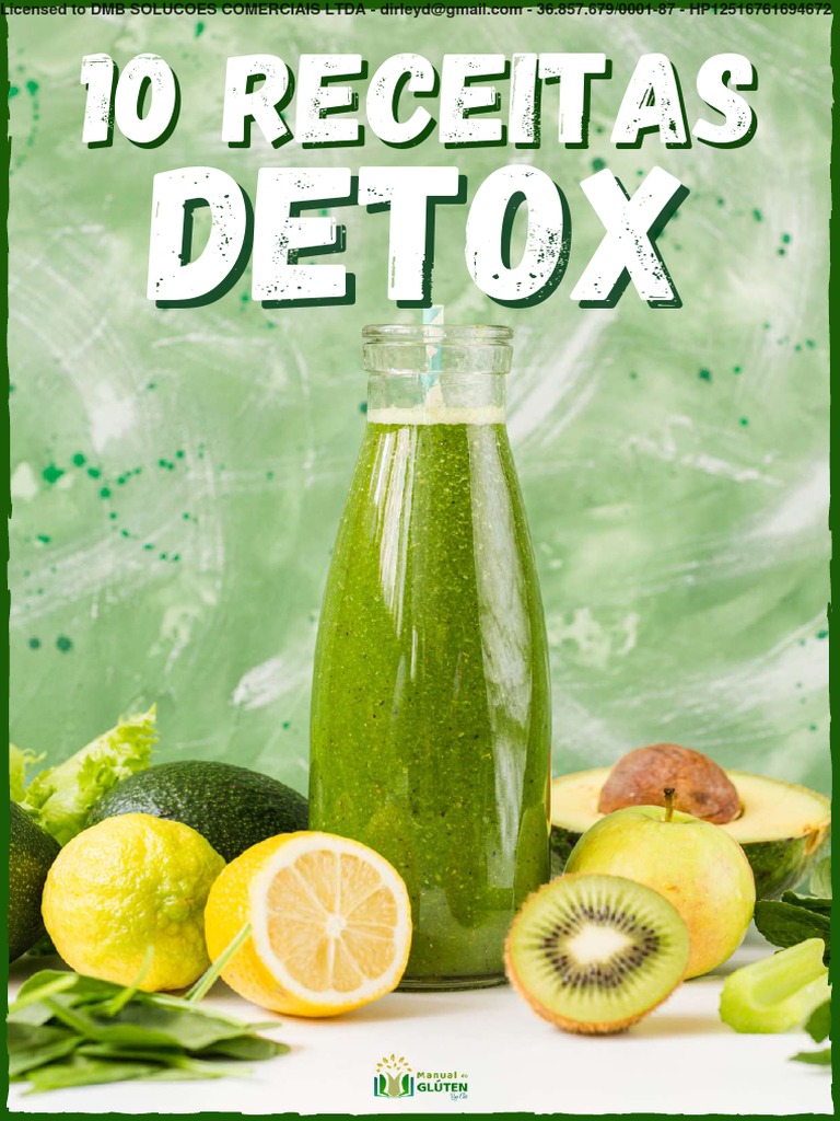 Bônus 10 Receitas Detox | PDF | Corpo humano | Nutrientes