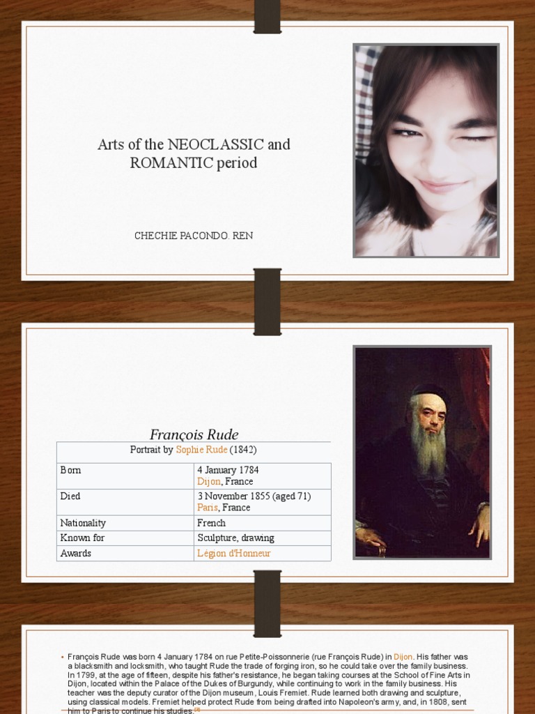 Arts of The NEOCLASSIC and ROMANTIC Period | PDF