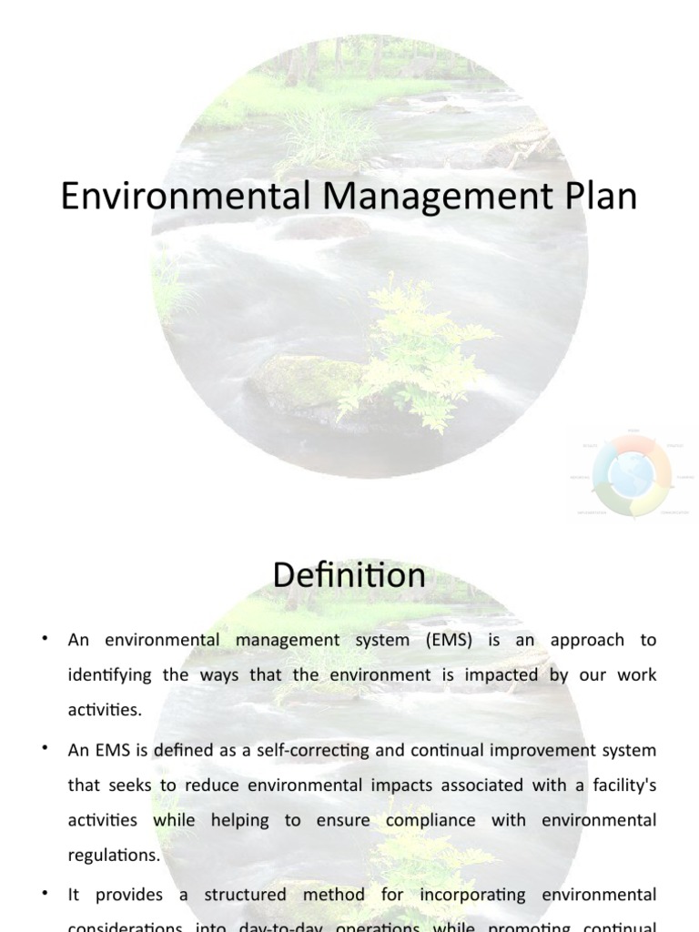 Environmental Management Plan | PDF | Audit | Risk