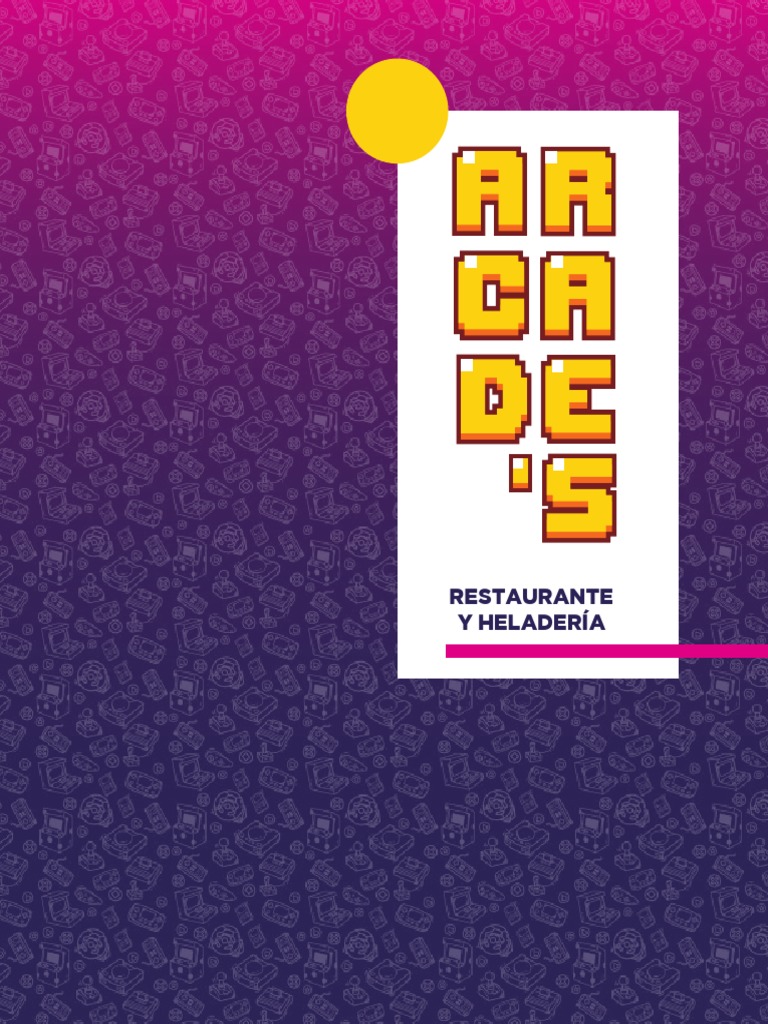 Menú del Restaurante Arcade's | PDF | Malteada | Helado