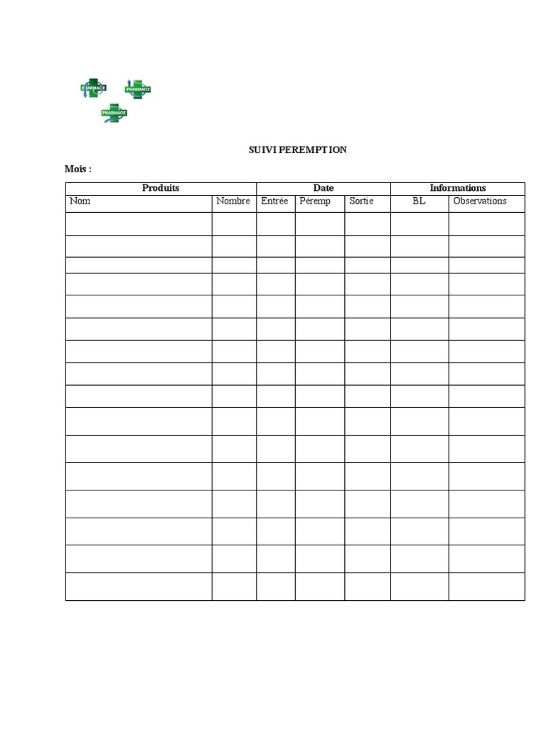 Suivi Peremption | PDF