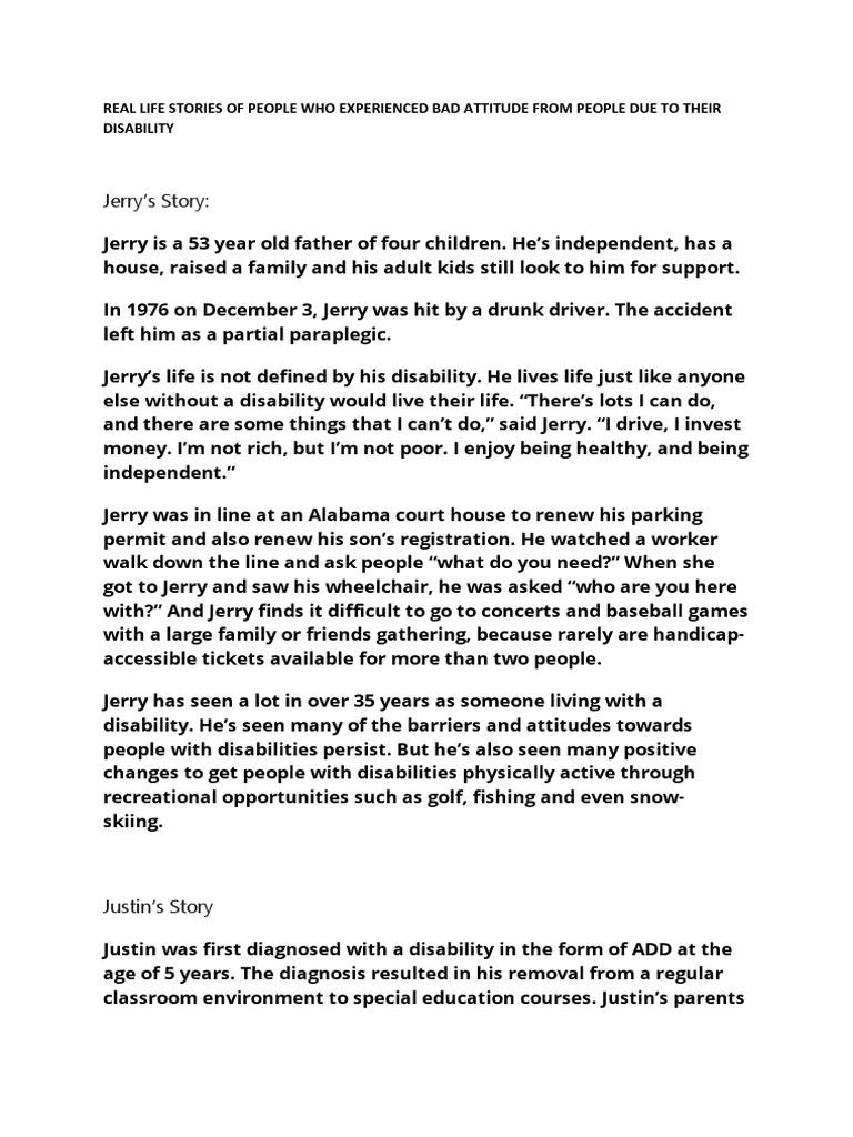 Real Life Stories Pdf