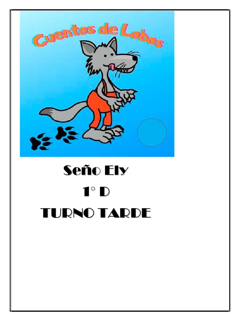 Cuentos Con Lobos Septiembre 2021 | PDF | Comprensión lectora