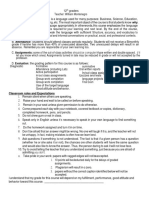 6th Grade French Course Overview | PDF | Homework | Teaching