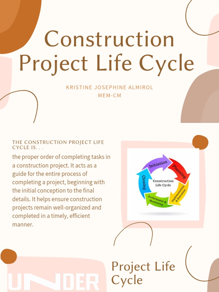 Construction Project Life Cycle PDF | PDF | Project Management ...