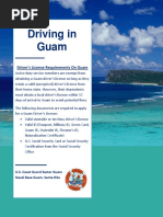 Guam Drivers Written Exam Study Guide | PDF | Traffic Light | Traffic