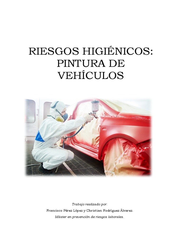 Pintura de Vehiculos HIG IND 2 | PDF | Contaminación | Solvente