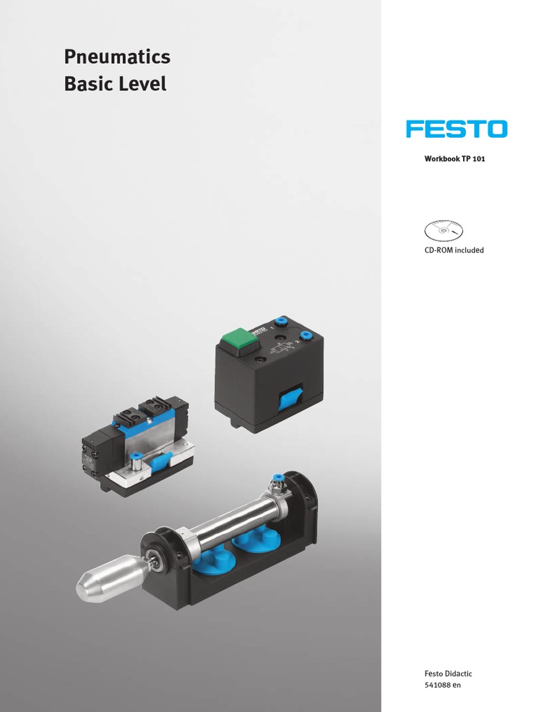 Pneumatics Basic Level - Festo Didactic | PDF | Valve | Switch
