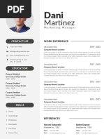 Black White Minimalist CV Resume | PDF | Design