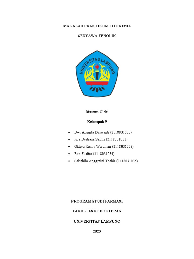 Peran dan Struktur Senyawa Fenolik | PDF