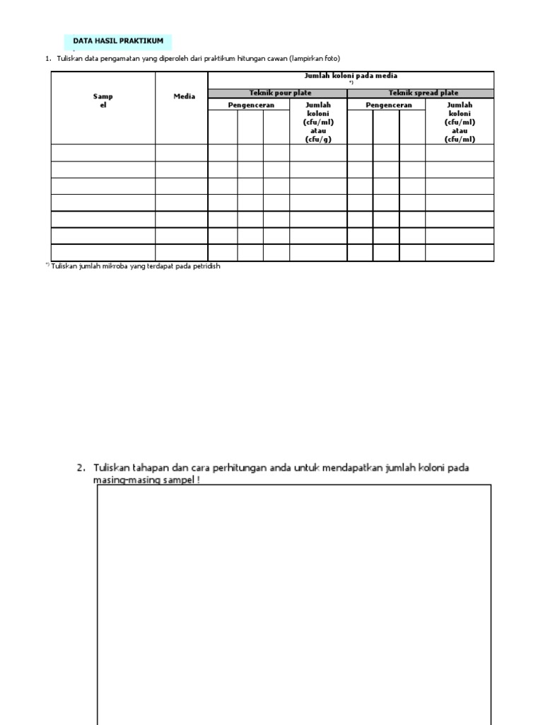 LKP Hitungan Cawan | PDF