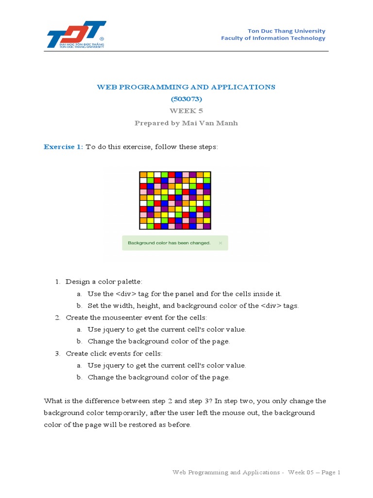 Lab05 Guide | PDF | World Wide Web | Internet & Web