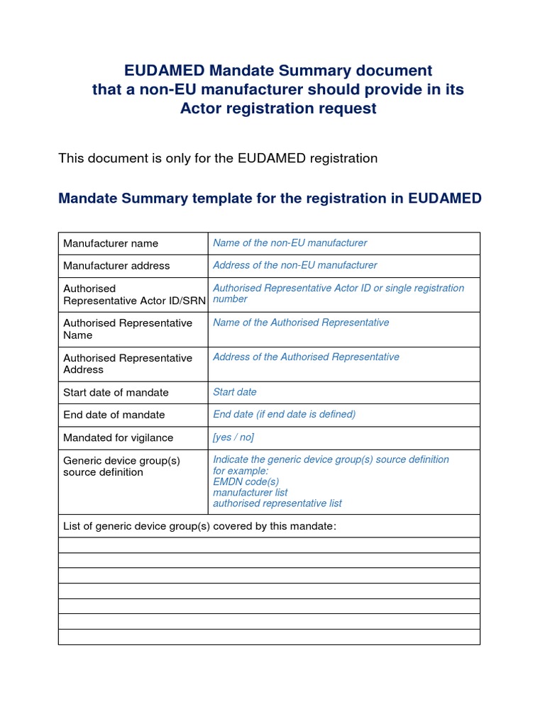 MD Mandate Summary en | PDF