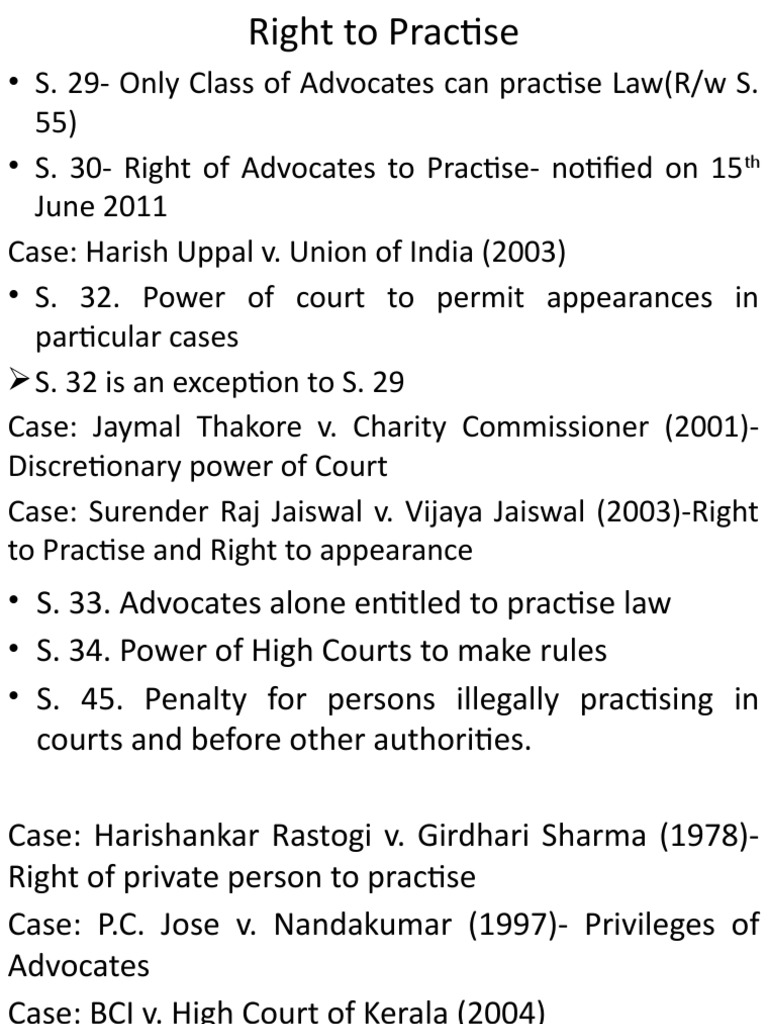 4 Rights of Advocate | Download Free PDF | Advocate | Justice