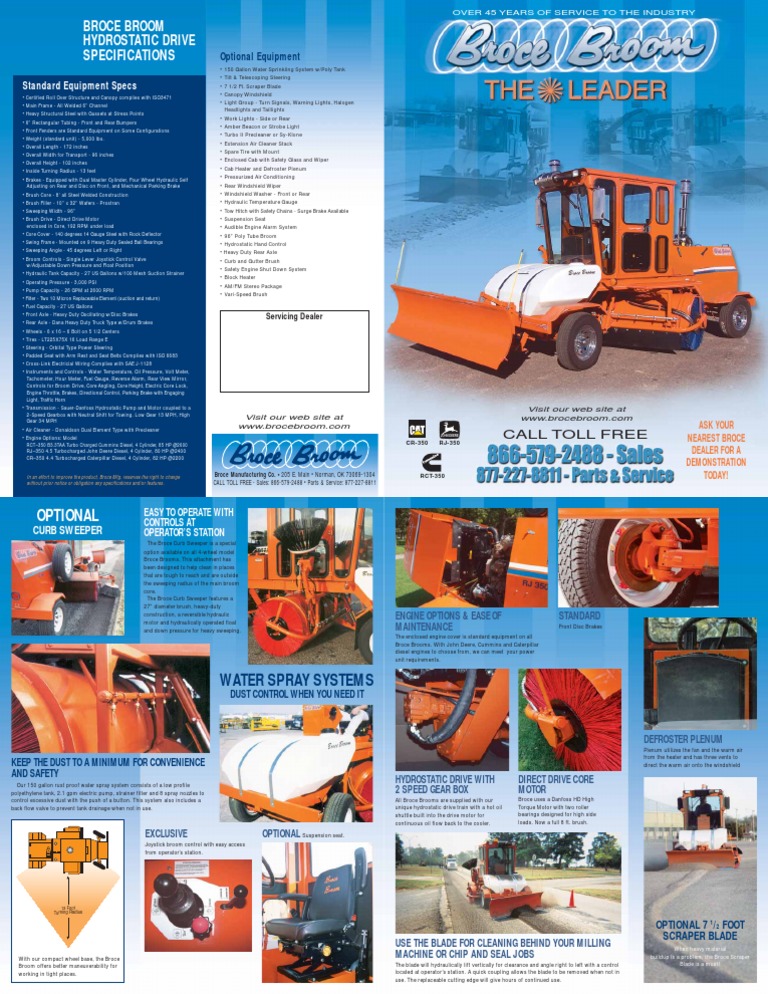 Catalogo Barredora Broce | PDF | Axle | Steering