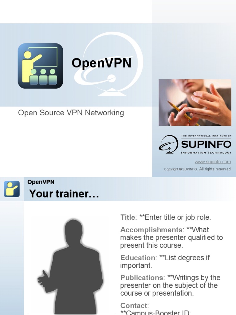 01 - OpenVPN | PDF | Information And Communications Technology | Computer Networking