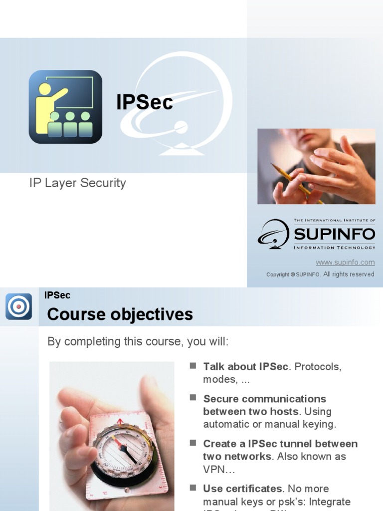 09 - IPSec | Download Free PDF | Networking Standards | Computer Architecture