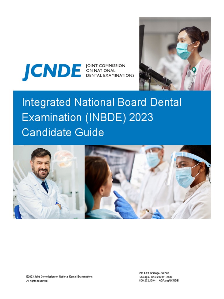 INBDE Guide | PDF | Medical Diagnosis | Dentistry