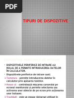 Dispozitive Periferice de Intrare | PDF