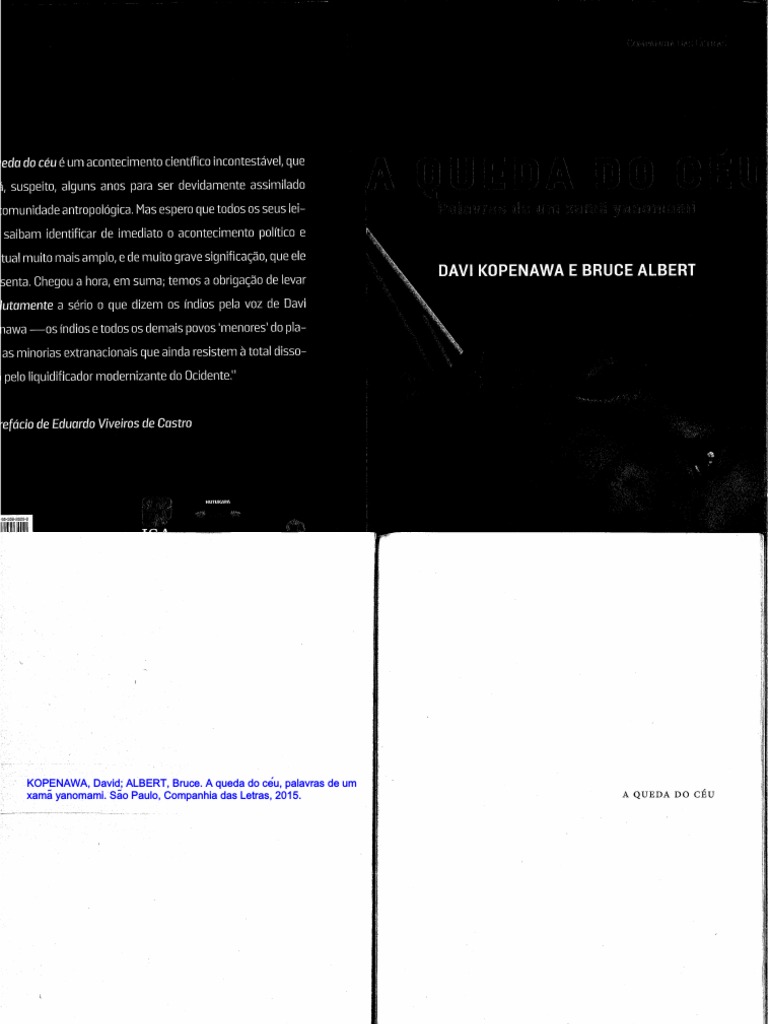 A Queda Do Céu - Bruce Albert Davi Kopenawa PDF | PDF