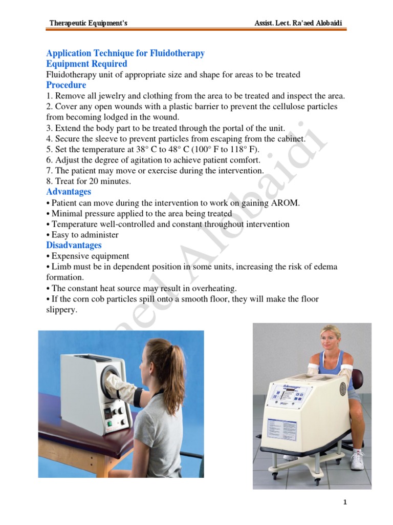 Fluidotherapy - Final PDF | PDF