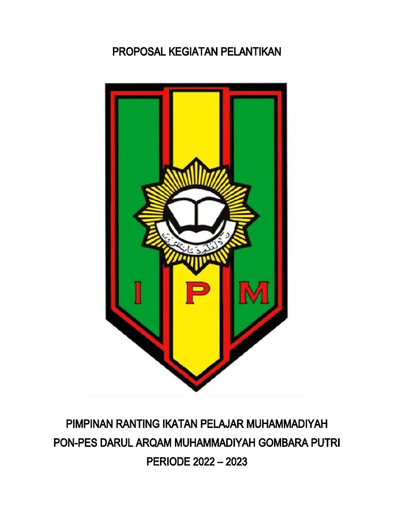 Proposal Ipm 22-23 | PDF