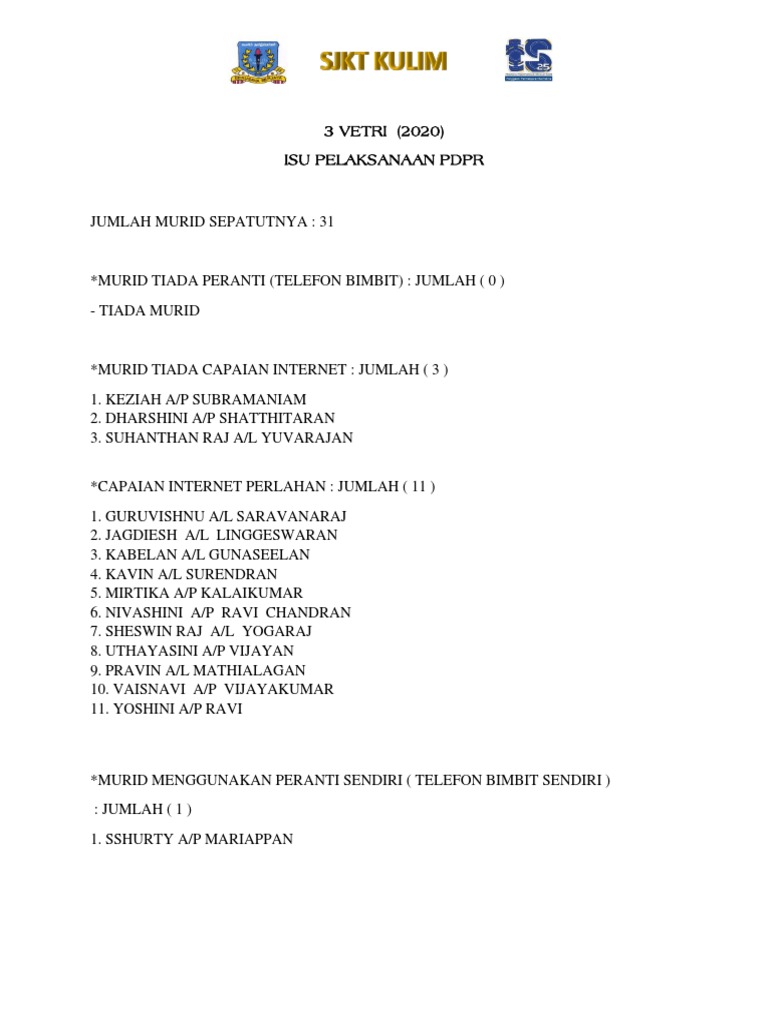 Isu Pelaksanaan PDPR (3 Vetri) | PDF | Science & Mathematics
