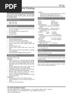 Kegunaan dan Daya Sebar MU-400 GranitFix | PDF