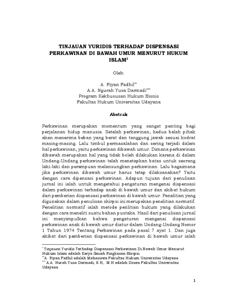 CONTOH ABSTRAK | PDF