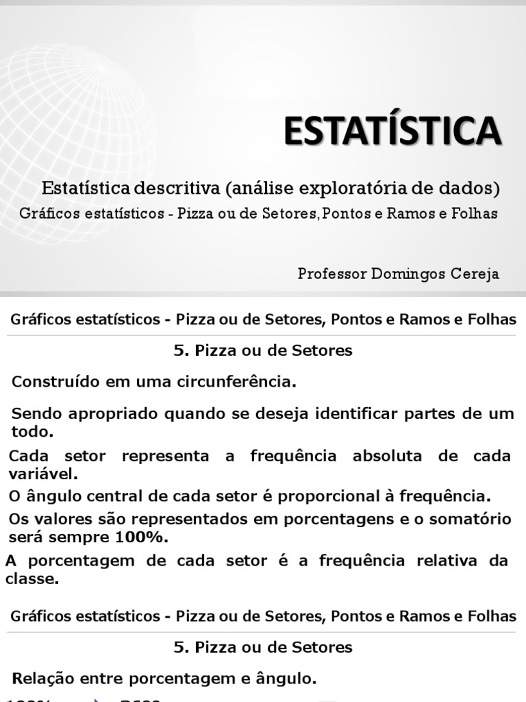 3.estatística Descritiva (Análise Exploratória de Dados) PDF | PDF ...