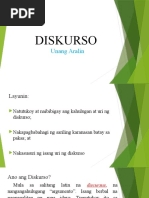 Mga Uri NG Diskurso | PDF
