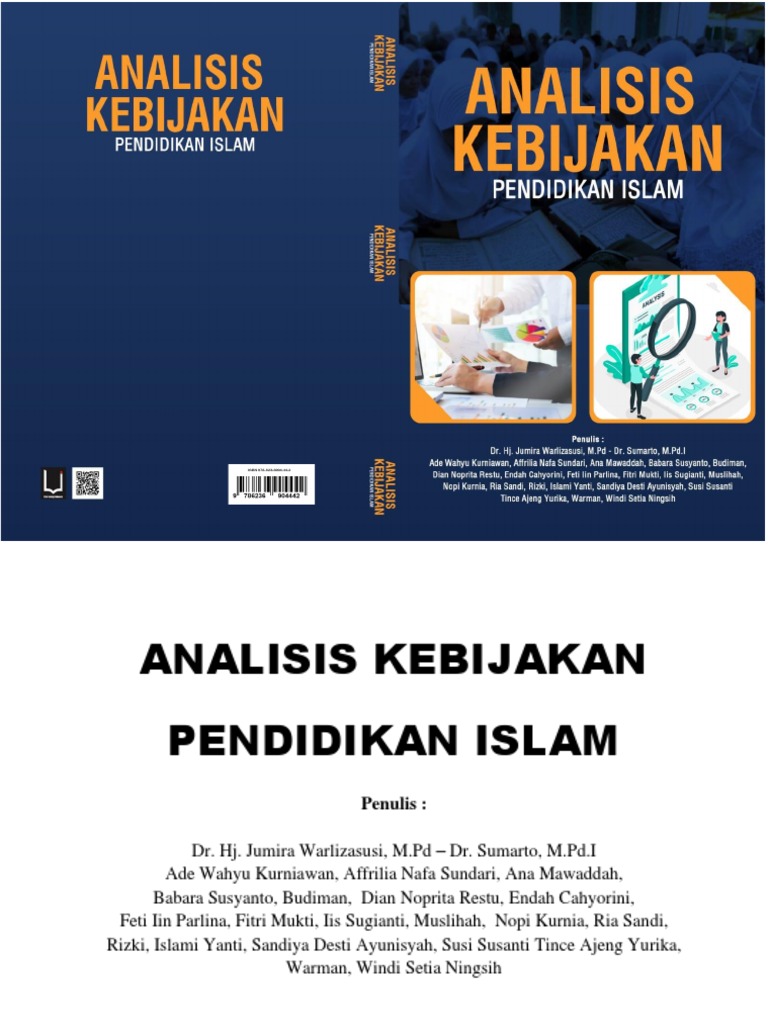 BUKU Analisis Kebijakan Pendidikan Islam PROGRAM S2 | PDF