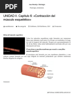 Estructura y función de la miosina | PDF | Biología Molecular ...