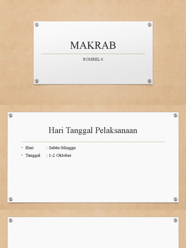 MAKRAB | PDF